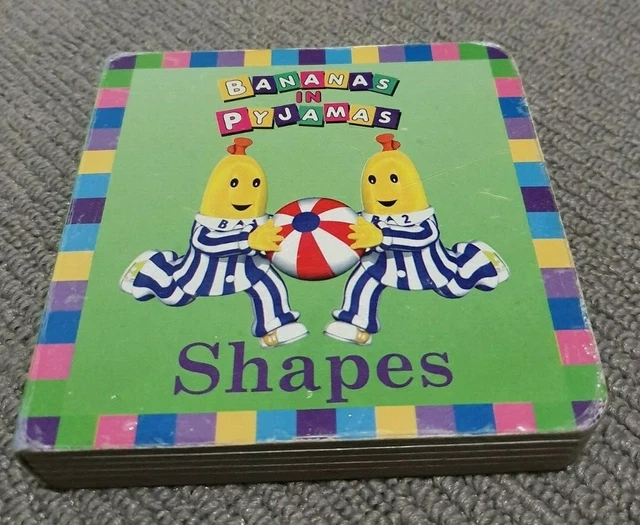bananas-in-pyjamas-shapes-by-harper-collins-2002-hardcover-book-rare