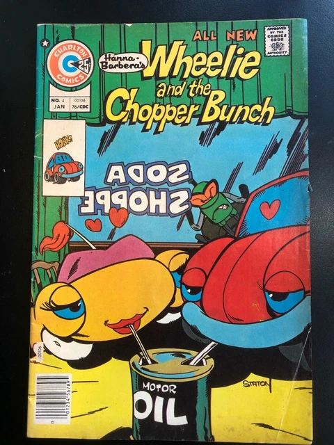 HANNA BARBERA'S WHEELIE and the Chopper Bunch Vol 2 No 4 Jan 1976 ...