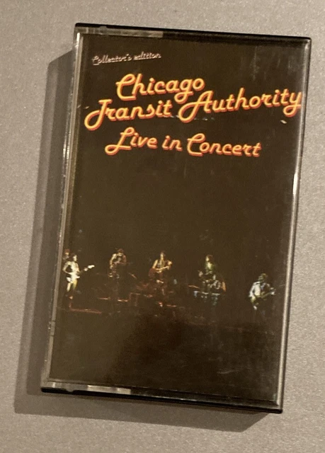 CHICAGO TRANSIT AUTHORITY Live In Concert MC Deutsche Ausgabe 1978 ...