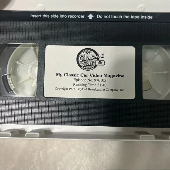 MY CLASSIC CAR With Dennis Gage Video Magazine Episode 976105 VHS £10. ...