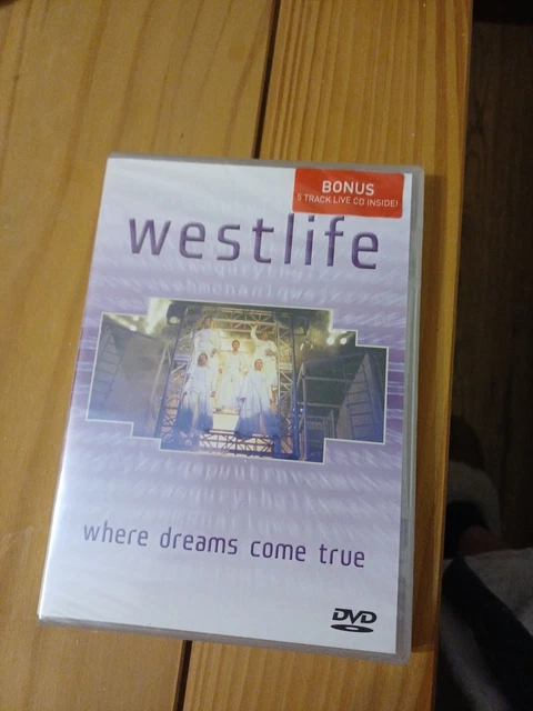 WESTLIFE WHERE DREAMS Come True CD+DVD Set, 2001, 5-Track £5.43 - PicClick UK