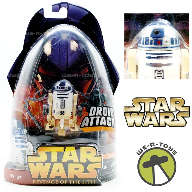 STAR WARS EPISODE III Revenge of the Sith 24 R2-D2 Droid Attack Action ...