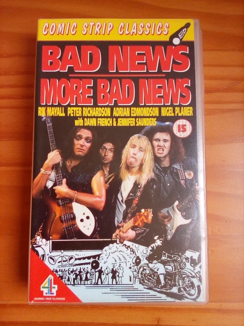 BAD NEWS MORE Bad News, VHS, Comic Strip, Dawn French, Mayall ...