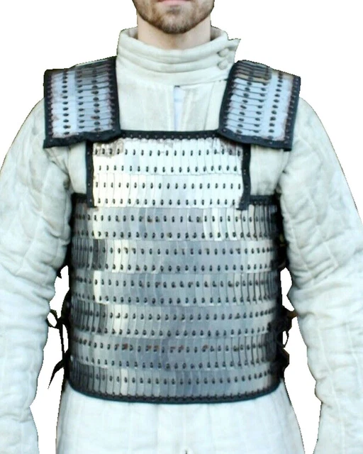 MEDIEVAL KNIGHT BREASTPLATE Scale Armor Steel Scale Lamellar Armour SCA ...