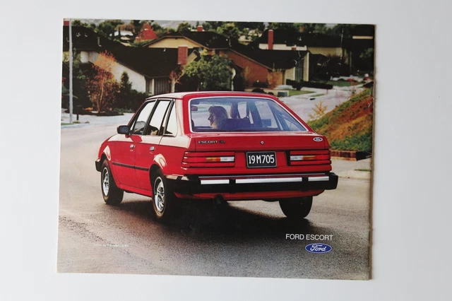 1985 FORD ESCORT 1/2 dealer brochure catalog - French - Canada $12.00 - PicClick CA