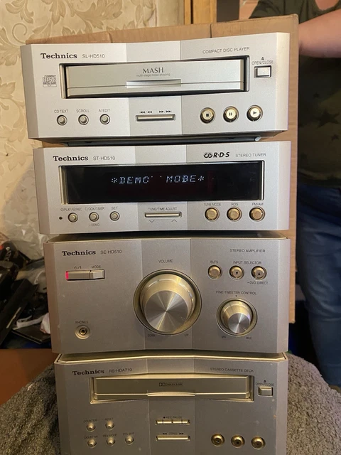 TECHNICS SEPARATES SYSTEM SE 510 ST SL RS HDA710 Stack System £90.00 ...