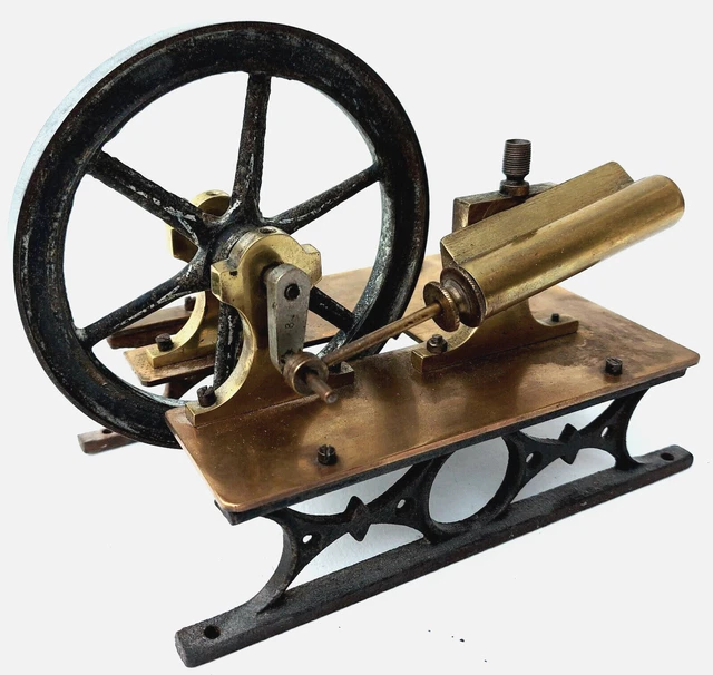 LARGE C.1902 EARLY ERNST PLANK OSCILLATING STEAM TABLE ENGINE- BING ...