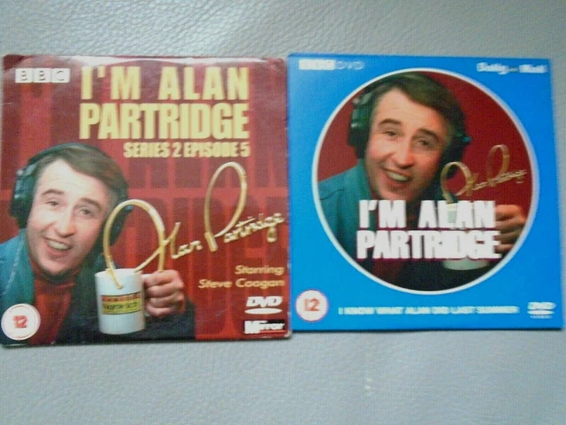 BBC COMEDY = I'M ALAN PARTRIDGE = 2 x DVDS = VGC PROMO CERT PG £0.99 ...