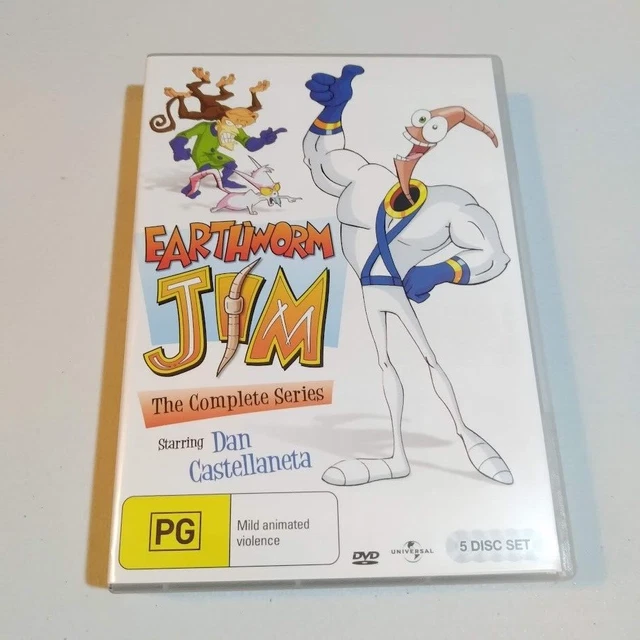 EARTHWORM JIM THE Complete Series R4 DVD $25.00 - PicClick AU