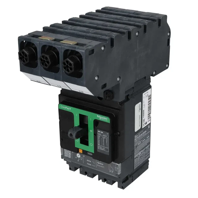 SCHNEIDER 63 AMP 63A 36kA MCCB PP4 3P TP NSX COMPATTO PP40633X IVA REG ...