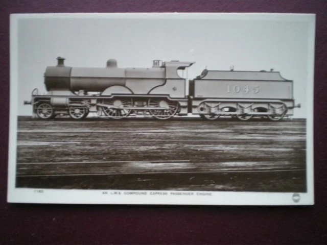 POSTCARD RP LMS Compound Express Loco No 1045 £1.25 - PicClick UK