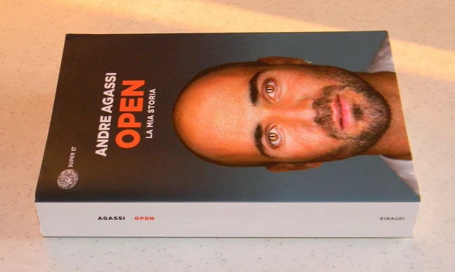 LIBRO TENNIS ANDRE AGASSI OPEN LA MIA STORIA (Einaudi) atp grande slam ...