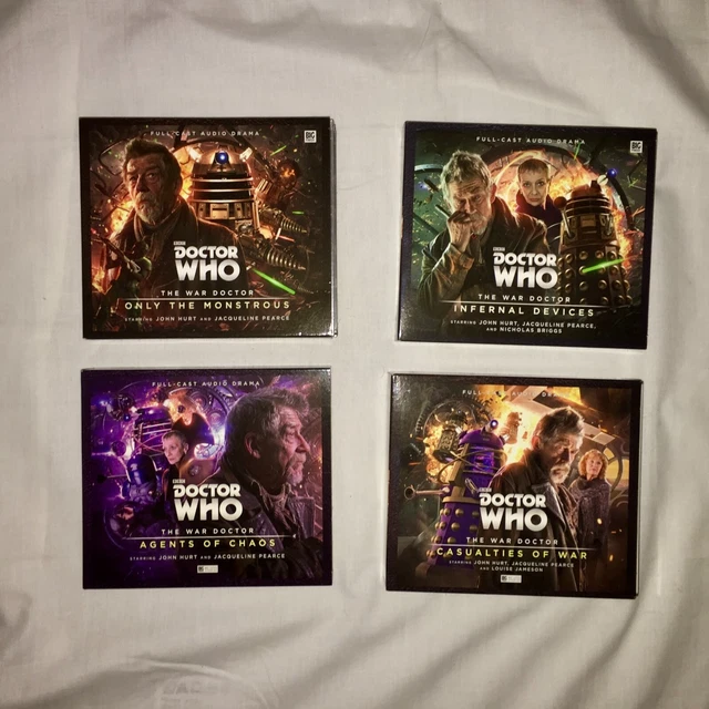 DOCTOR WHO BIG Finish The War Doctor Vol 1 2 3 4 CD Box Sets Never Been ...