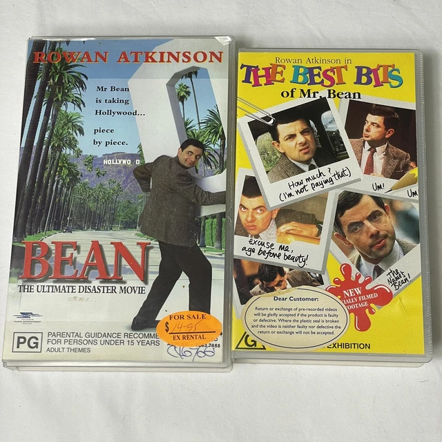 MR BEAN VHS Bundle - Bean Movie + The Best Bits of Mr Bean VGC Free ...