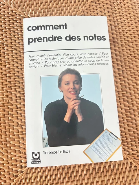 COMMENT PRENDRE DES notes vite et bien - Florence Le Bras - V33367 EUR ...