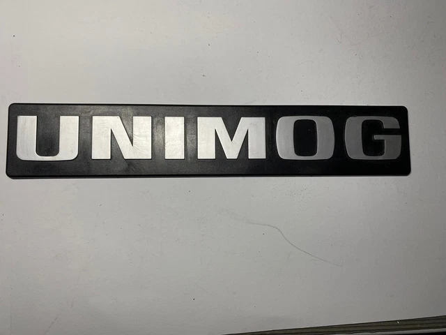 MERCEDES-BENZ UNIMOG SCHILD Logo Orginal EUR 10,00 - PicClick DE