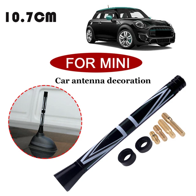 4.2''CAR AERIAL BEE Sting Mast Antenna Ariel Radio Roof Stubby For Mini ...