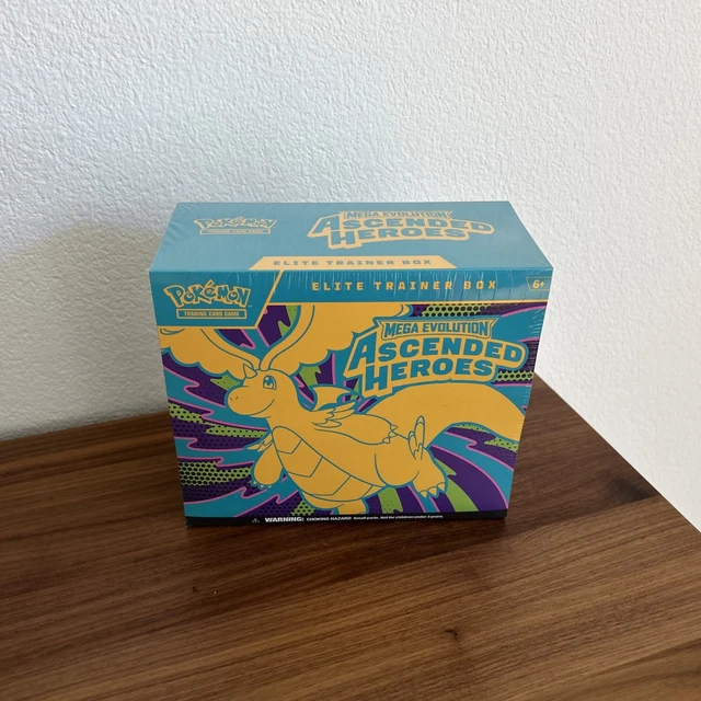 POKEMON ASCENDED HEROES ETB Elite Trainer Box ENG NEU Sealed EUR 189,99 ...