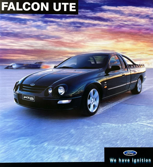 FORD FALCON AU II Ute brochure XR V8 XR8 XL XLS Ute Tray £21.08 ...