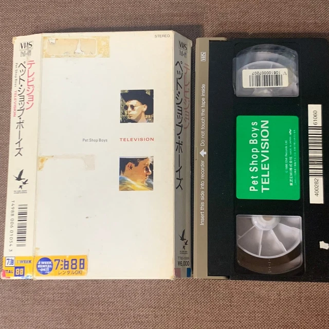PET SHOP BOYS Television JAPAN VHS VIDEO TT60-1168HI w/ SLIP CASE 1986 issue £45.48 - PicClick UK