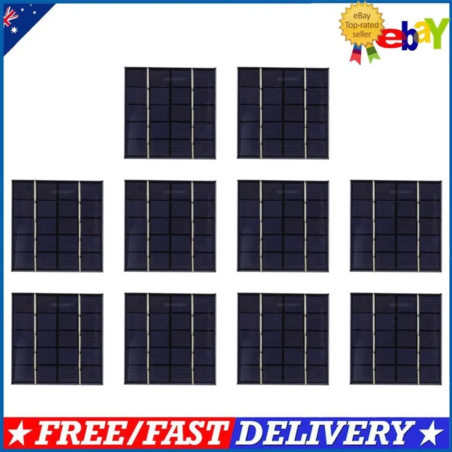 3W 5V PHOTOVOLTAIC Cells Solar Plate for 3.7V Battery 3-5V Battery ...