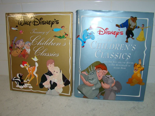 LOT 2 WALT Disneys Treasury of Childrens Classics Hardcover £9.67 - PicClick UK