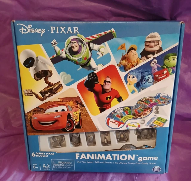 DISNEY PIXAR FANIMATION Family board game - New £12.00 - PicClick UK