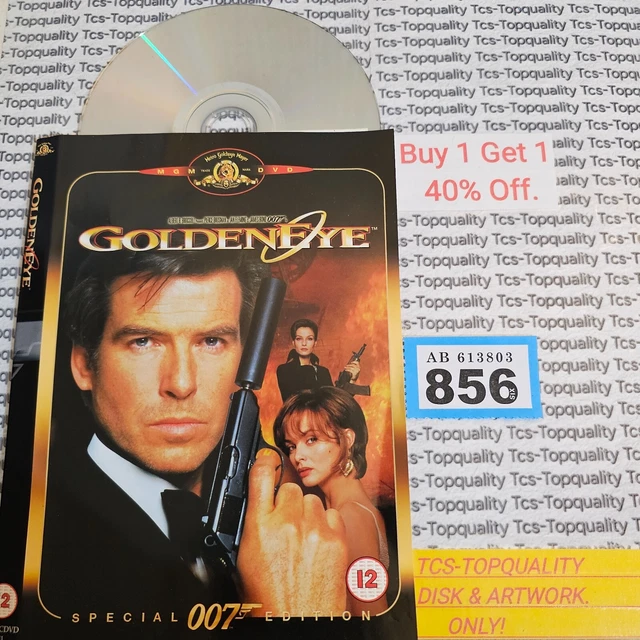 GOLDENEYE DVD DISC And Art Work only Save £s Eco £1.78 - PicClick UK