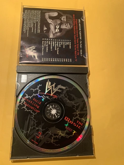 WWF WORLD WRESTLING Federation The Music, Vol. 3 CD 1999 - Pre-owned $8.99 - PicClick CA