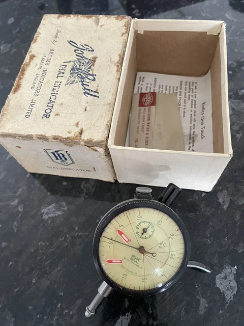 VINTAGE JOHN BULL dial test indicator 2c 0.01" £25.00 - PicClick UK
