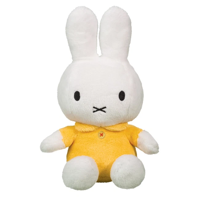 PLUSH YELLOW MIFFY RABBIT Bunny Stuffed Animal - by Douglas Cuddle Toys ...