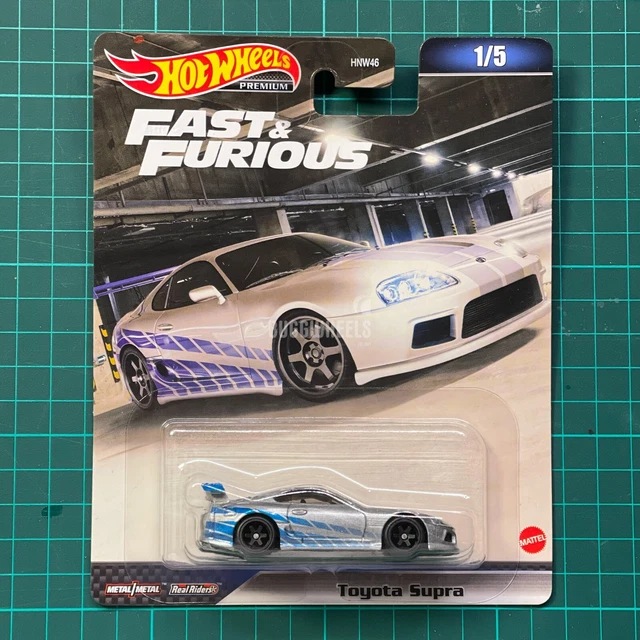 FAST AND FURIOUS Premium HNW46 979D Toyota Supra - Hot Wheels 1:64 2023 ...