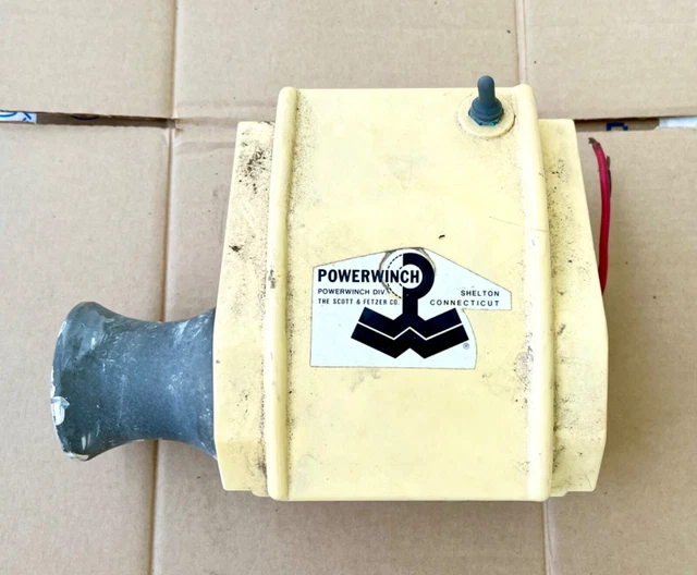 POWERWINCH POWER WINDLASS Working Marine Boat Power Operated Anchor ...