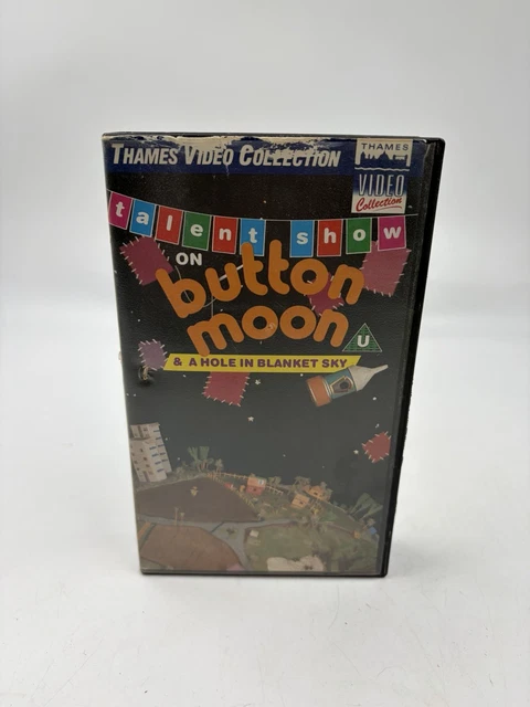 BUTTON MOON & A Hole In Blanket VHS VIDEO PAL UK £9.95 - PicClick UK