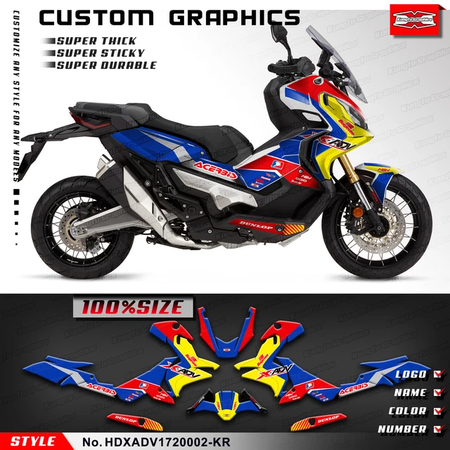 RACING GRAPHICS DECALS Stickers Kit for X-ADV 750 X ADV 2017 2018 2019 ...