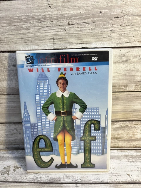 NEW! ELF (DVD, 2003) Sealed Deleted Scenes Will Ferrell Christmas ...