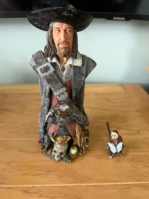 NECA PIRATES OF the Caribbean Capt Barbossa Mini Bust £38.00 - PicClick UK