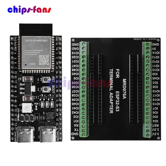 N8R2/N16R8 ESP32-S3 DEVELOPMENT Board Expansion Board For DevKitC-1 ...