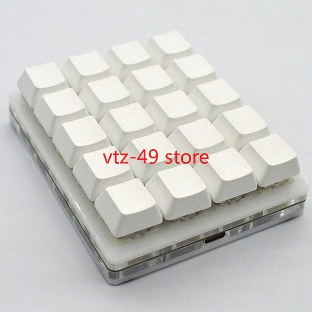 20-KEY KEYBOARD KEYPAD DIY Shortcut Keys Programmable Mechanical Keyboard £50.77 - PicClick UK