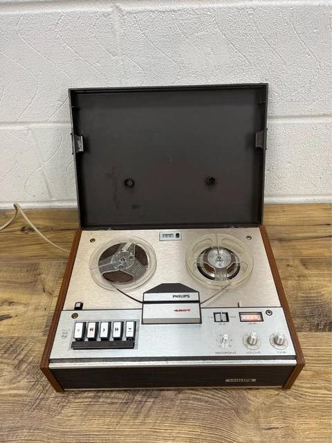 PHILIPS 4 TRACK 4307 Reel To Reel Tape Recorder UNTESTED £39.99 ...