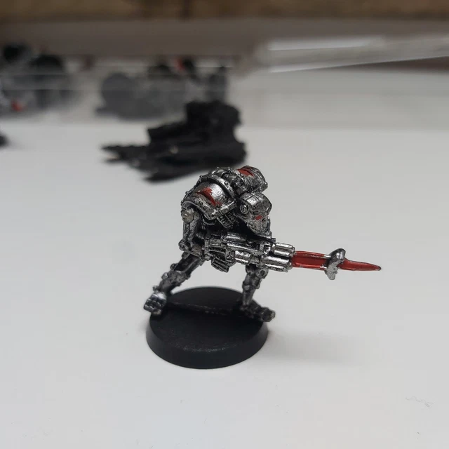 NECRON WARRIORS MÉTAL Nécrons Guerrier Warhammer 40,000 40k EUR 230,00 ...