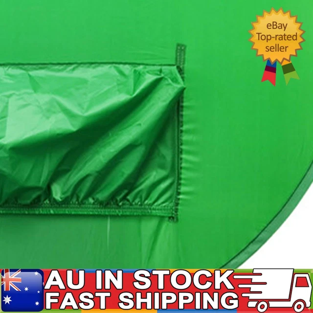 LARGE 142CM ROUND Green Screen for Photography and Video Conferences ...