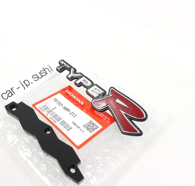 HONDA GENUINE INTEGRA DC5 Type-R FRONT GRILLE EMBLEM BADGE Plate 75732 ...