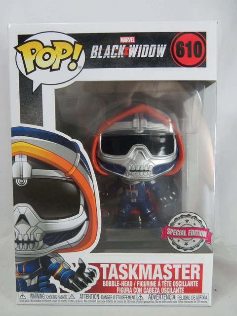 MARVEL FUNKO POP - Taskmaster with Claws - Black Widow - No. 610 EUR 18 ...