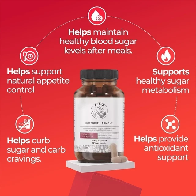 HORMONE HARMONY NATURAL Hormonal Support for Women 72 Capsules - NEW £7 ...