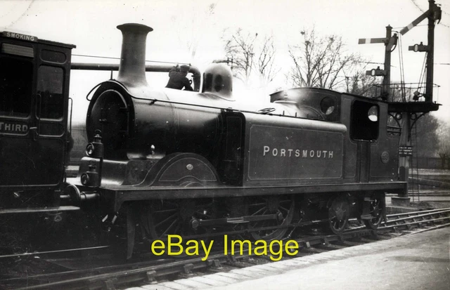 Railway Photo Darkroom 6x4 Lbandscr Engine D3 0 4 4t Portsmouth No 385