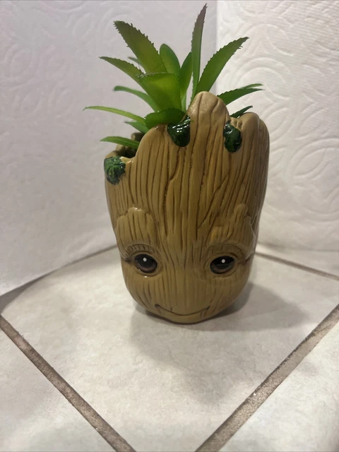 BABY GROOT PLANTER Tree Man Pens Flower Pot Plant Guardians of The ...