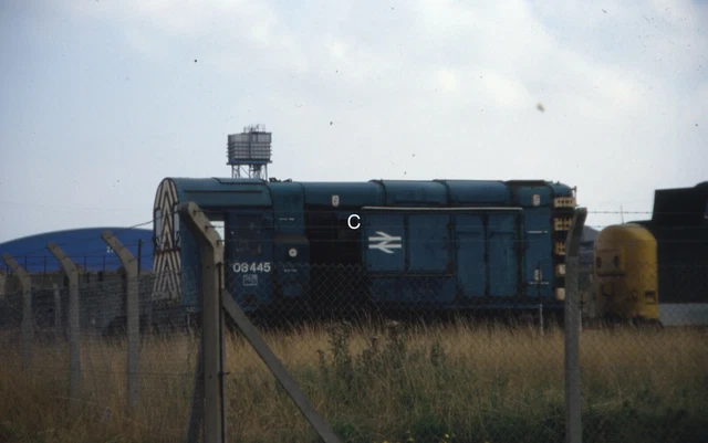 35MM SLIDE BRITISH Railway Br Class 08 - 08445 At Immingham 20/09/1996 ...