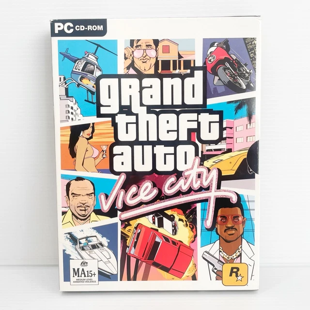 GRAND THEFT AUTO Vice City - PC - Free Postage EUR 35,23 - PicClick FR