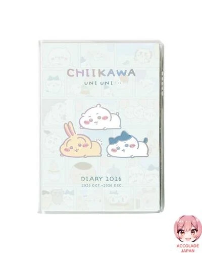 2026 PLANNER B6 Comic Design Diary Chiikawa/Uniuni EUR 30,64 - PicClick FR